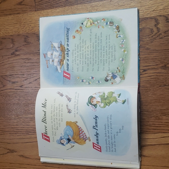 Other | Vintage 5s Nursery Rhyme Land By Hilda Boswell Hardcover ...